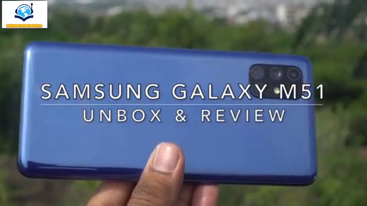 Samsung Galaxy m51 unboxing and review - YouTube