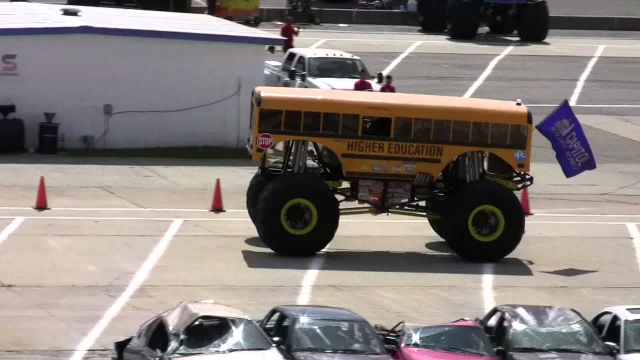 2011 OCT 01 Higher Education "Cool Bus" at South Boston Monster Truck ...