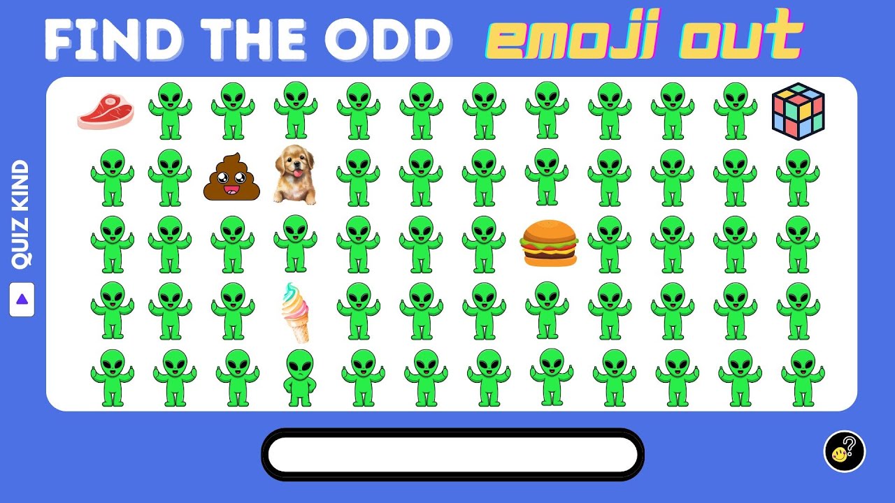 Can You Beat This Odd One Out Challenge? | Easy to Impossible Levels ...