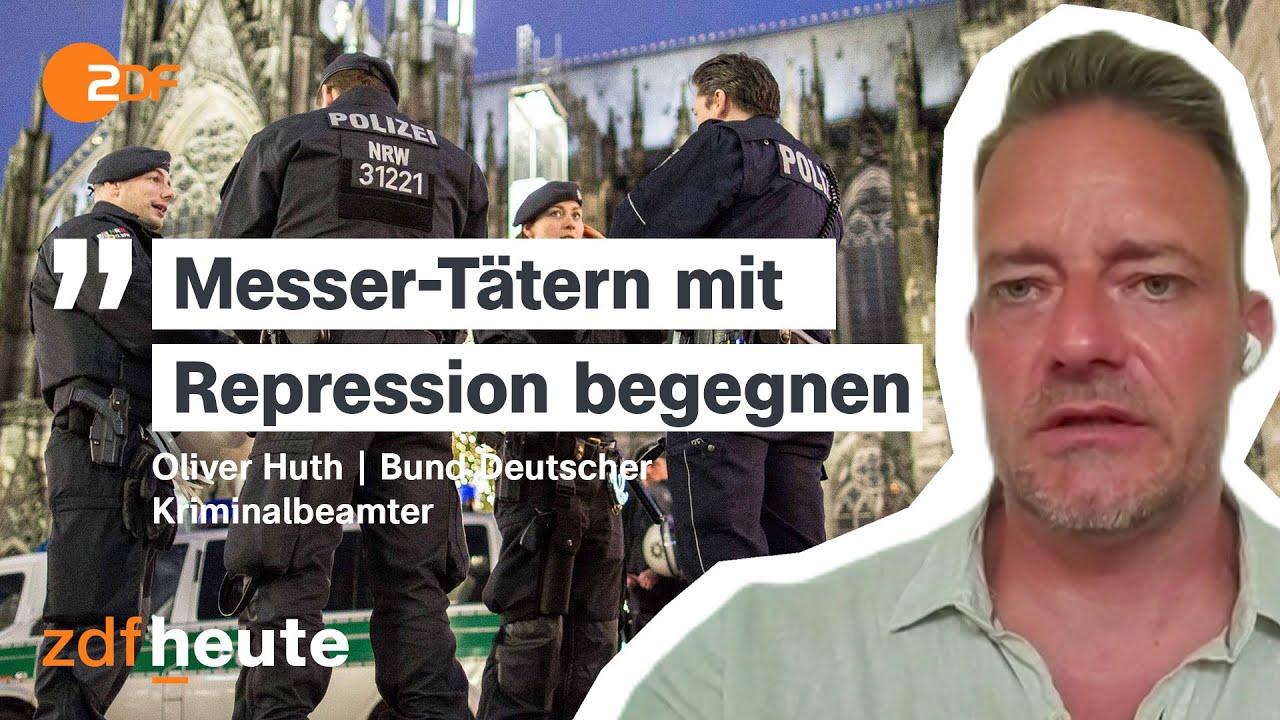 Was bringt ein Messerverbot? Interview mit BDK-Mann Oliver Huth ...