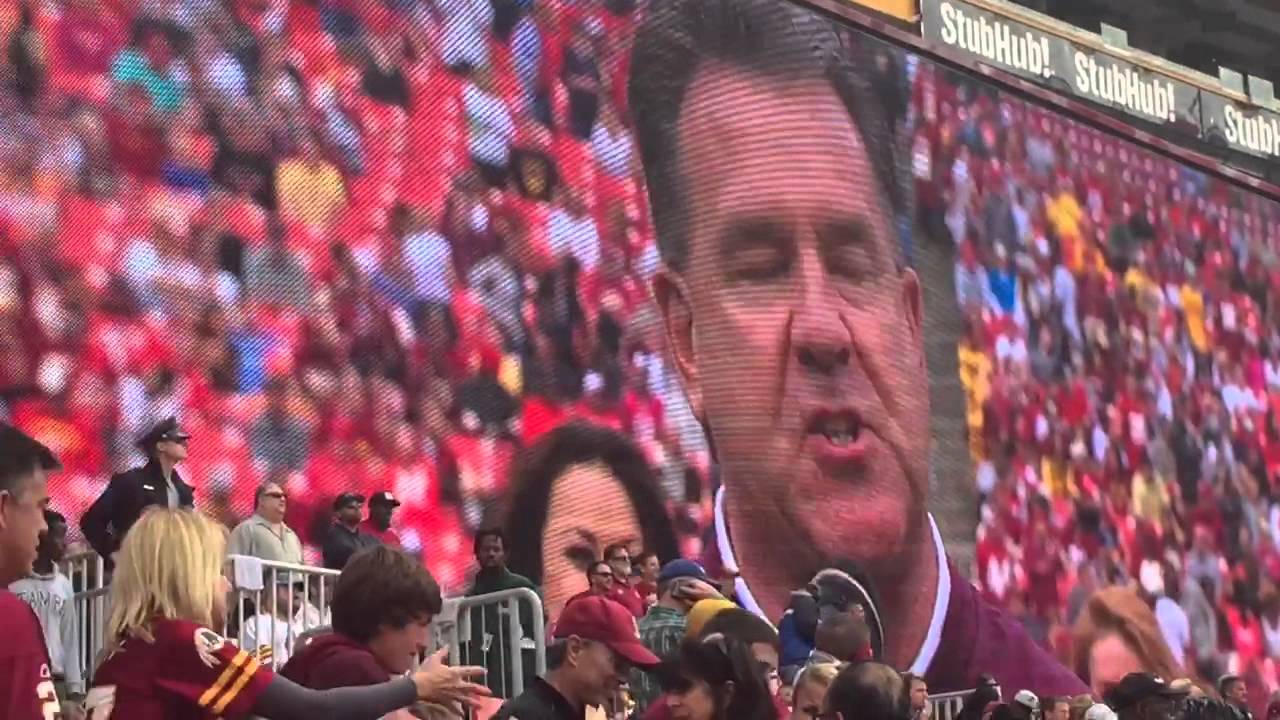 Washington Redskins Jeff Bostic's ring of honor ceremony - YouTube