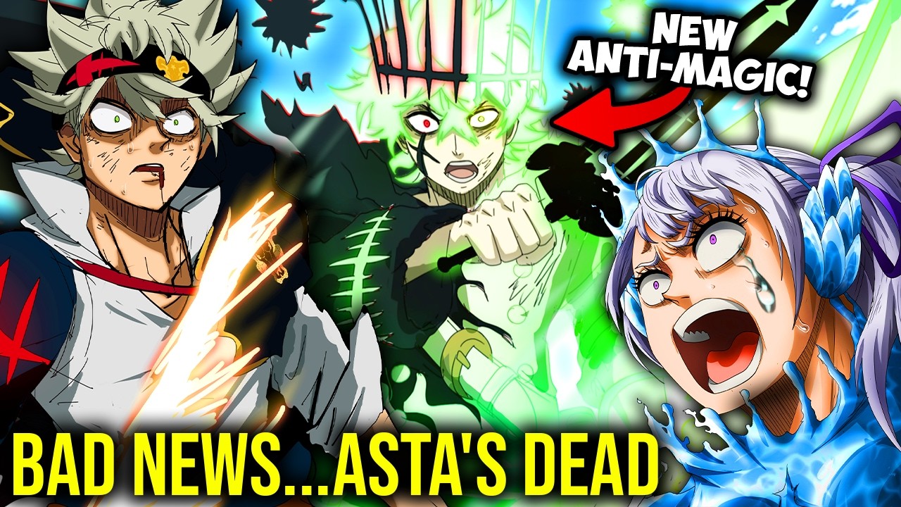 Asta JUST DIED in Front of Everyone—Black Clover REVEALS Yuno’s Anti ...