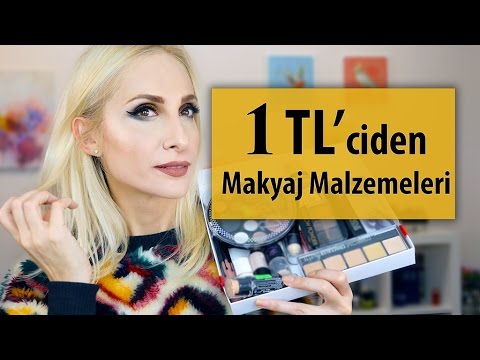 Çilek Sokak 1 MİLYONCU' dan Makyaj Malzemeleri ve Sohbetli Uygulama | Sebile Ölmez