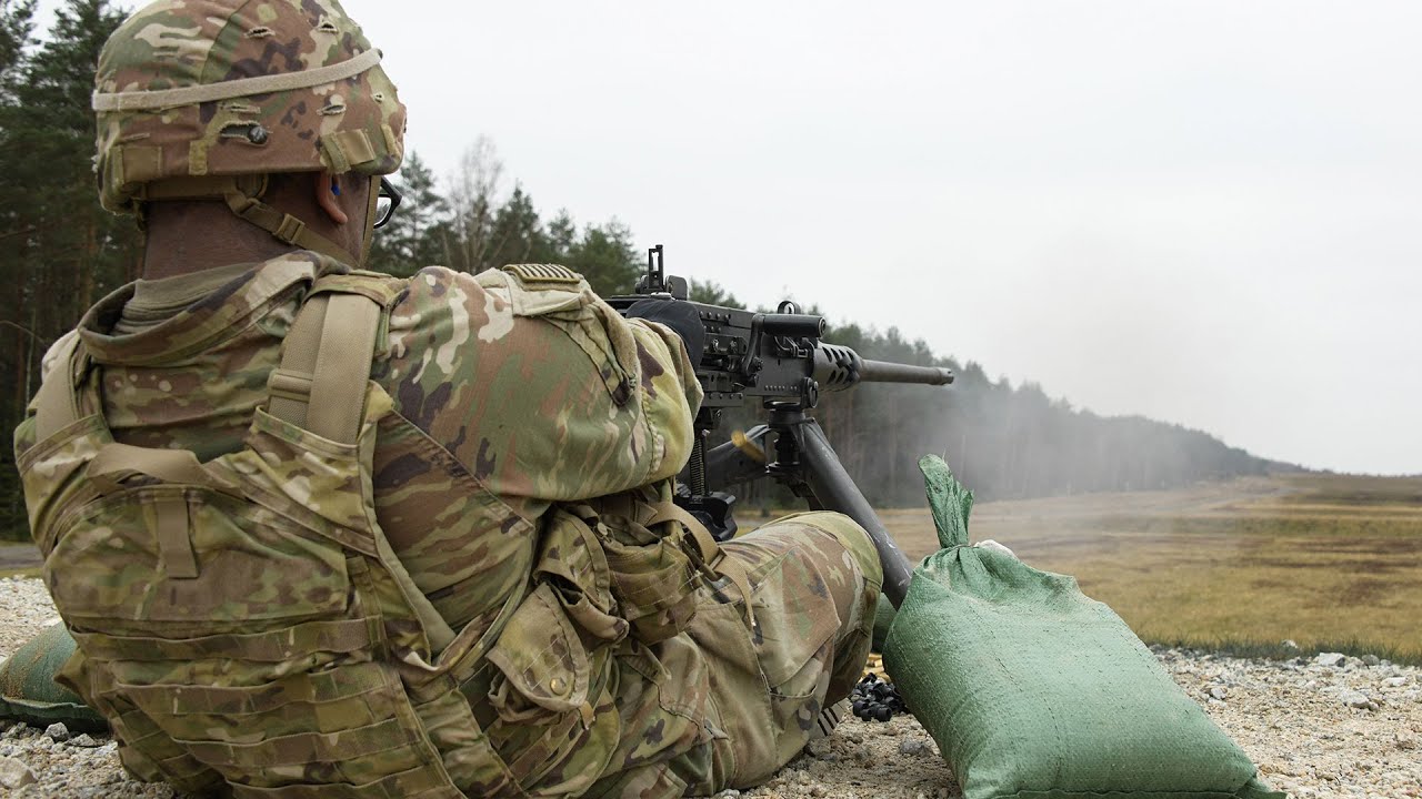 Locked and Loaded: U.S. Army's M2 .50 Caliber Gun Training Unveiled ...
