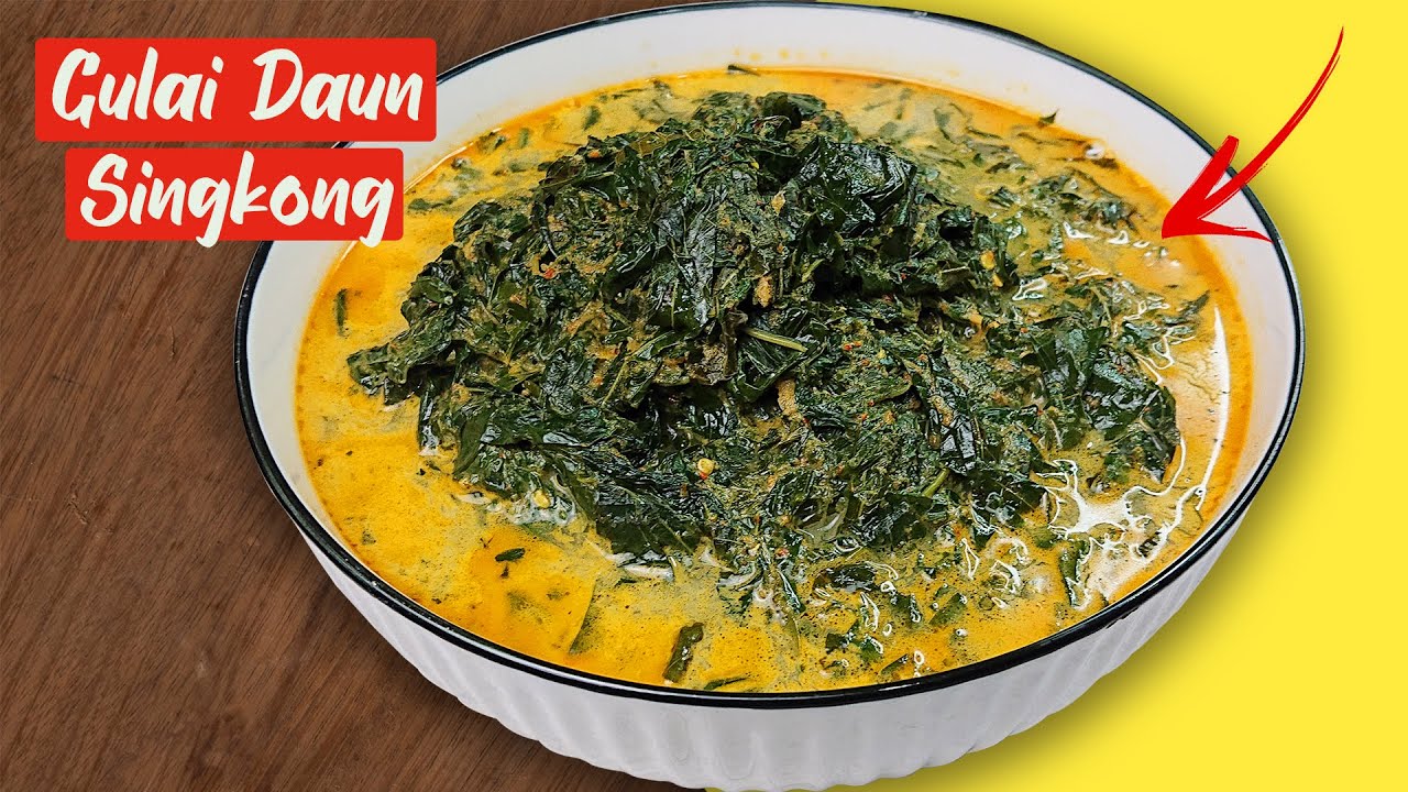 Resep Gulai Daun Singkong Padang yang Gurih Berempah, Enaknya ...