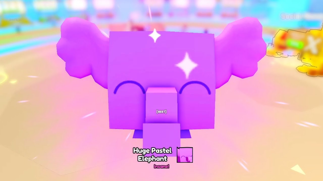 I Hatched the New Huge Pastel Elephant (Roblox Pet Simulator 99) - YouTube