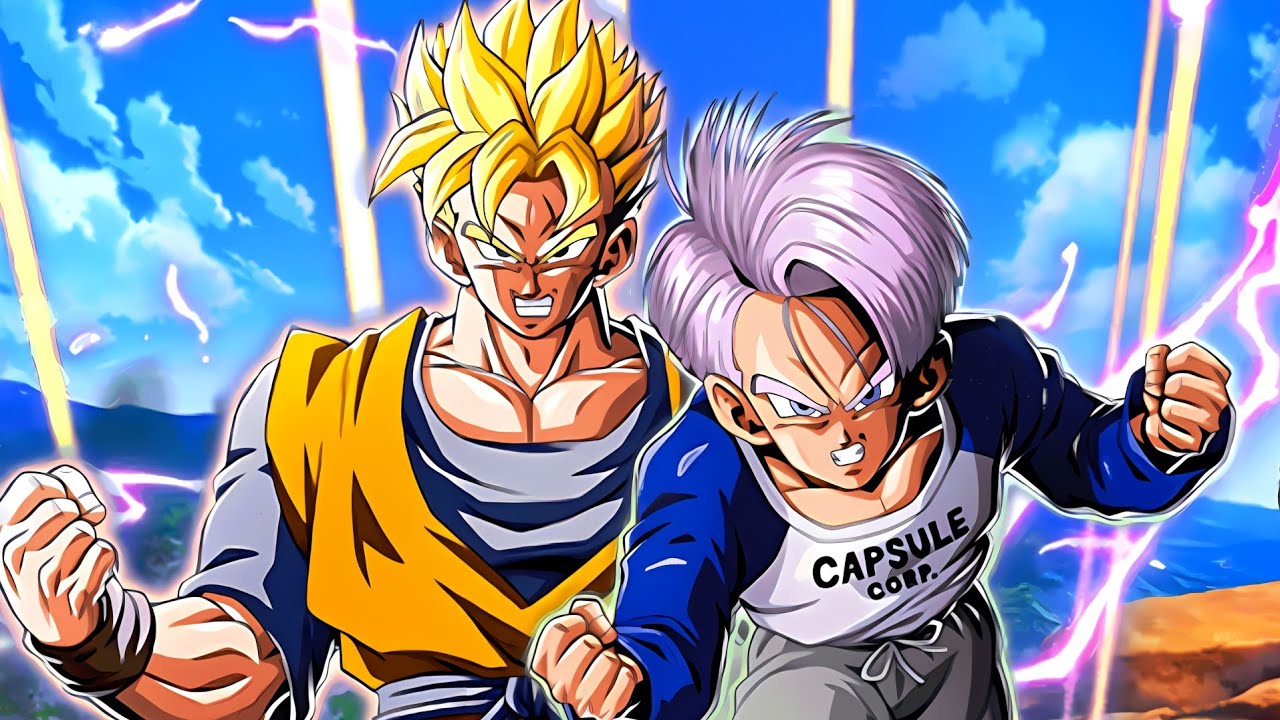 Dragon Ball Z Dokkan Battle: LR AGL Future SSJ Gohan & Trunks Active ...