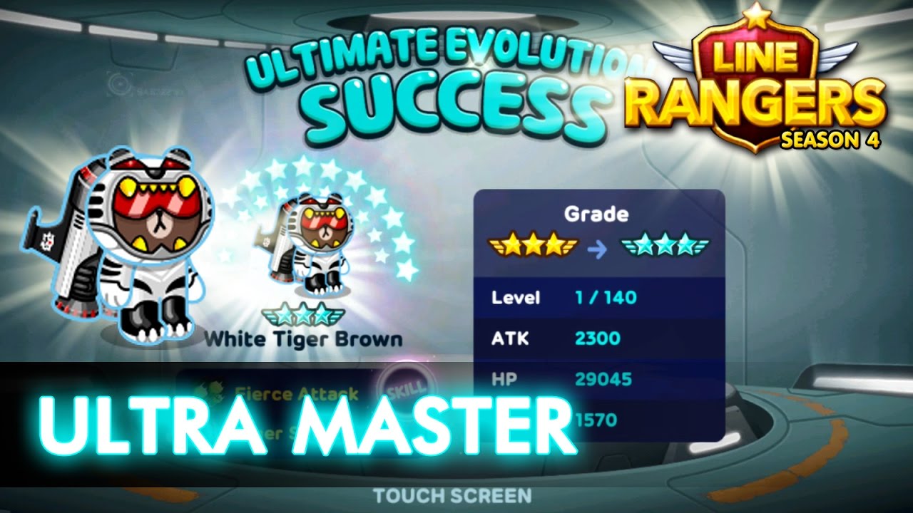 LINE Rangers SEASON 4 | กำเนิดเสือขาว Brown White Tiger!! - YouTube