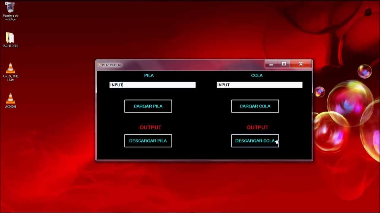 Pilas y Colas en Visual Basic (VB.NET) - YouTube