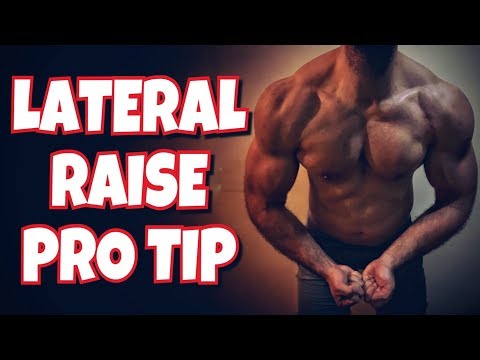 Lateral Raise: DEVASA OMUZLAR için İleri Seviye İpucu