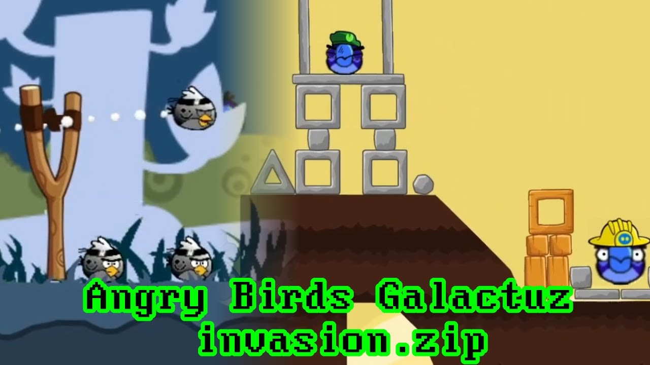 Fanware Files: Angry Birds Galactuz invasion.zip (Episode 56) - YouTube