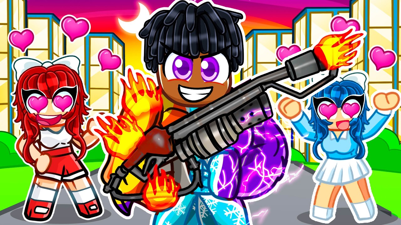 RIZZING GIRLS With ELEMENTAL POWERS in Roblox Rivals - YouTube