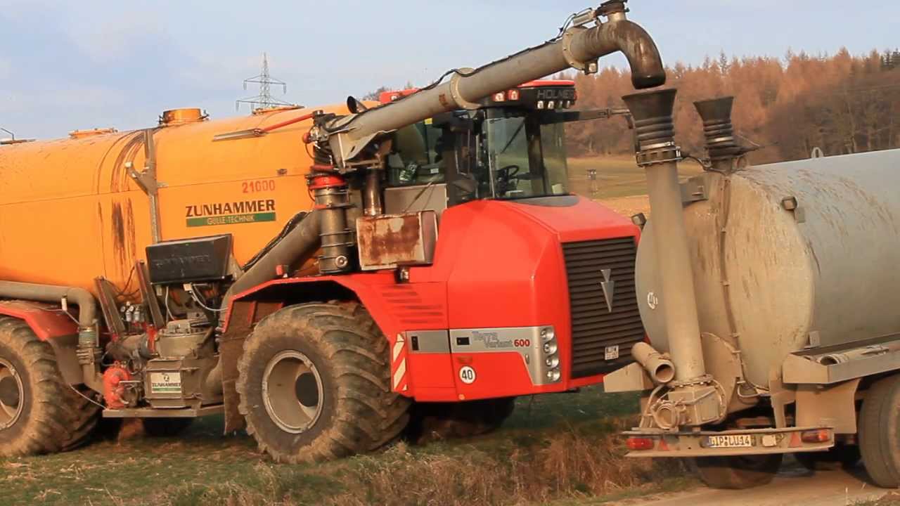 [HD] Holmer Terra Variant 600 mit John Deere 7930 und Masey Fergusson ...