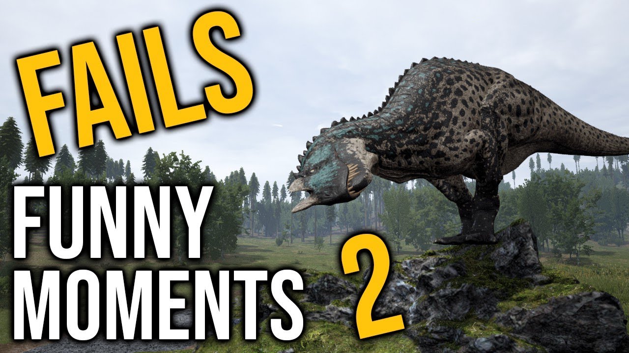 Fails and Funny Moments 2 - The Isle - YouTube