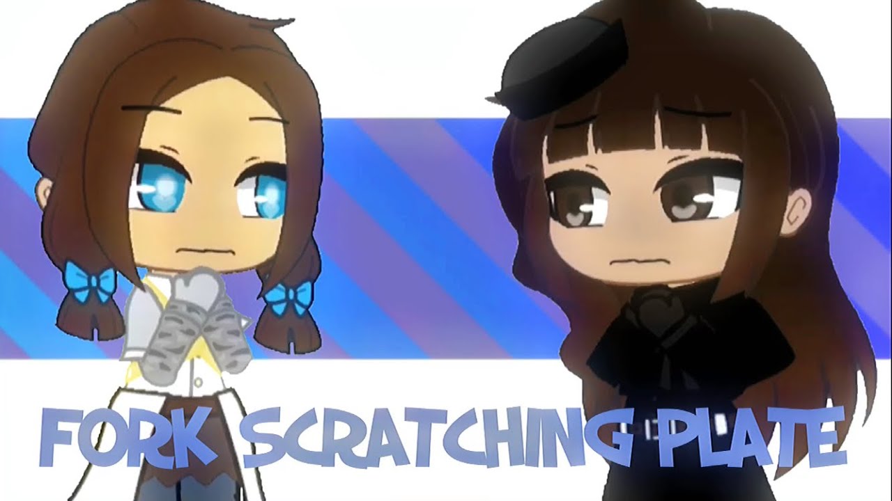 Volume Warning | Fork Scratching Plate | Gacha Animation Meme ...