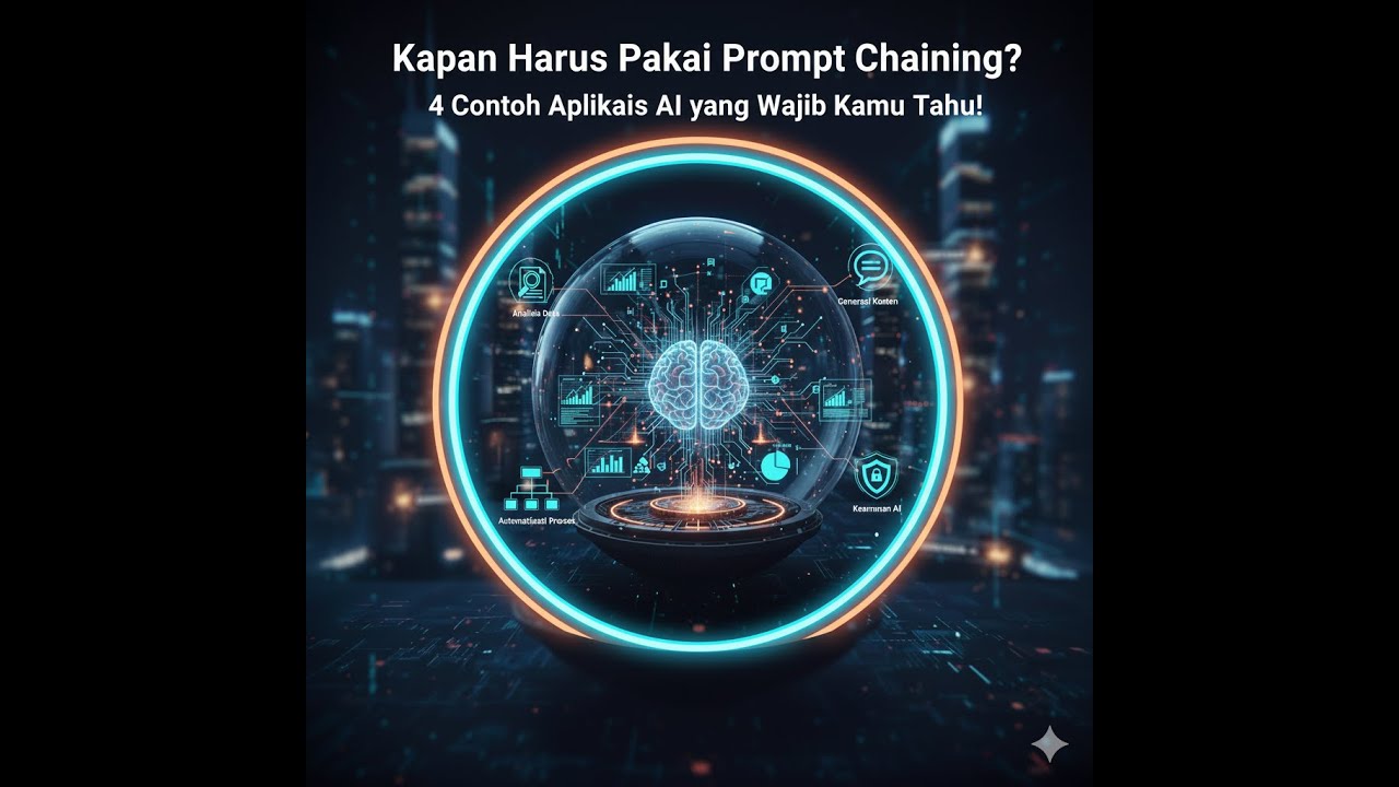 Kapan Harus Pakai Prompt Chaining? 4 Contoh Aplikasi AI yang Wajib Kamu ...