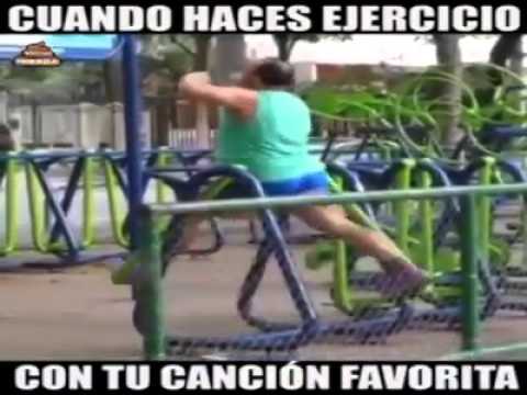 Gimnasia espiada a lo loco!!