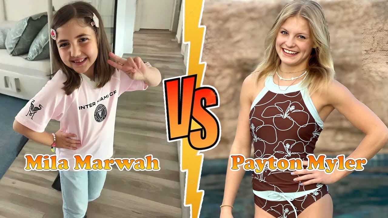Mila Marwah (Anasala Family) VS Payton Myler (Ninja Kidz TV ...