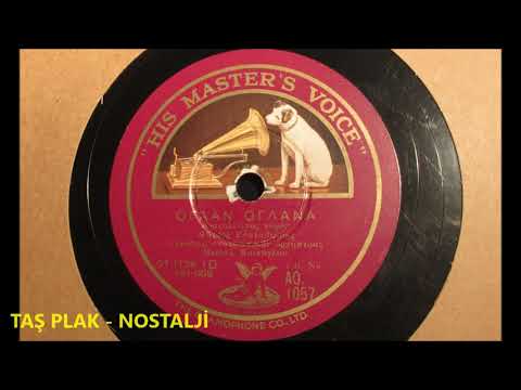 Moses Kinoglou - Oğlan Oğlan - 1934