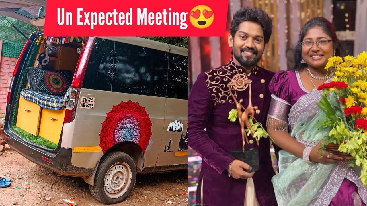 Meet A விஜய் டிவி KPY CHAMPIONSHIP VINOTH ANNA family😍#vanlife #hippie ...