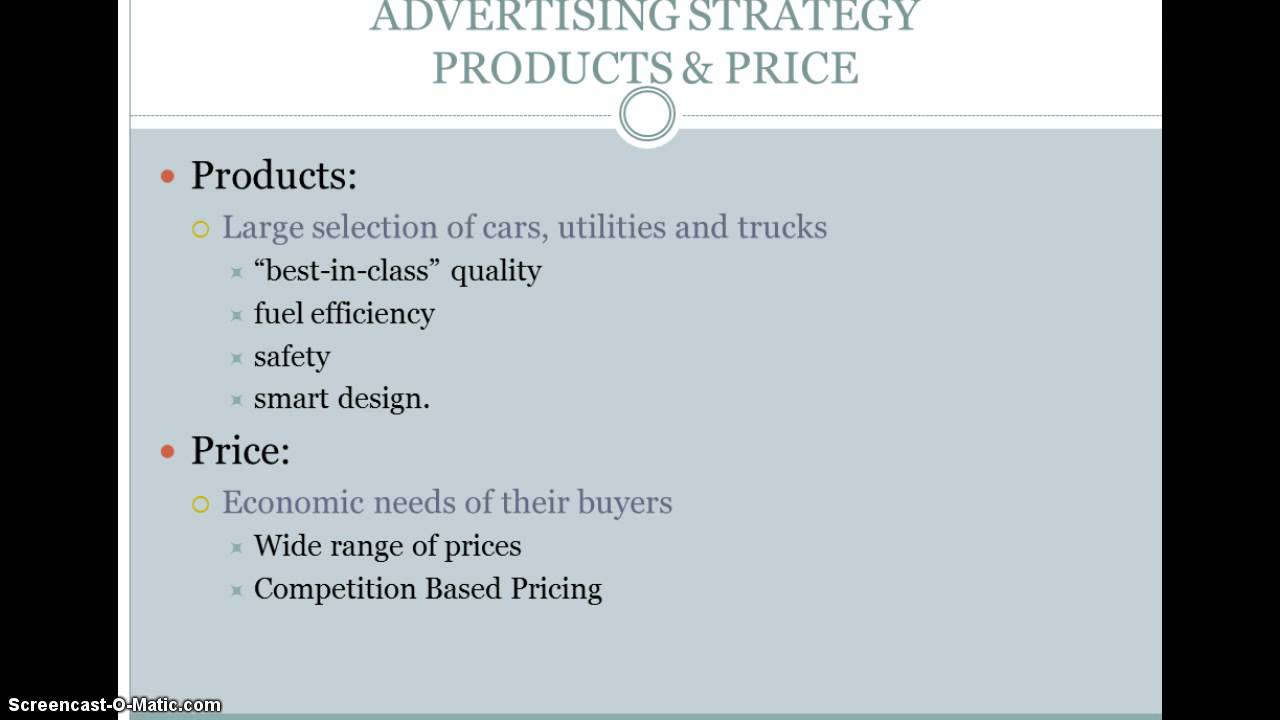 Ford Motor Marketing Strategy Analysis - YouTube