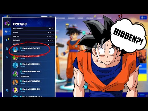 Fortnite Guide | Why do I have Hidden names on my friend list? - YouTube