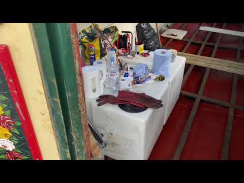 7. New Anodes on my narrowboat - YouTube