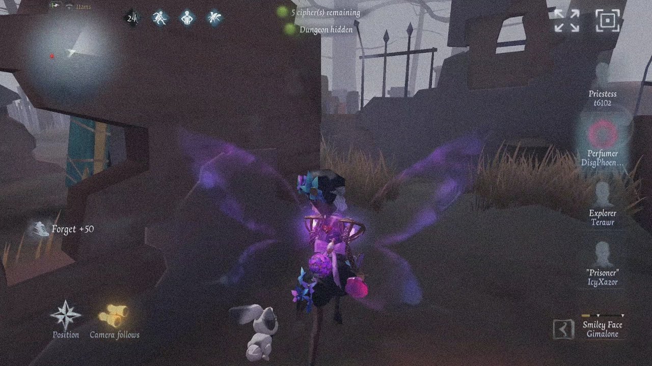 Identity V | Perfumer "Caged Butterfly" + "Iris" Accessory | Rank Match ...