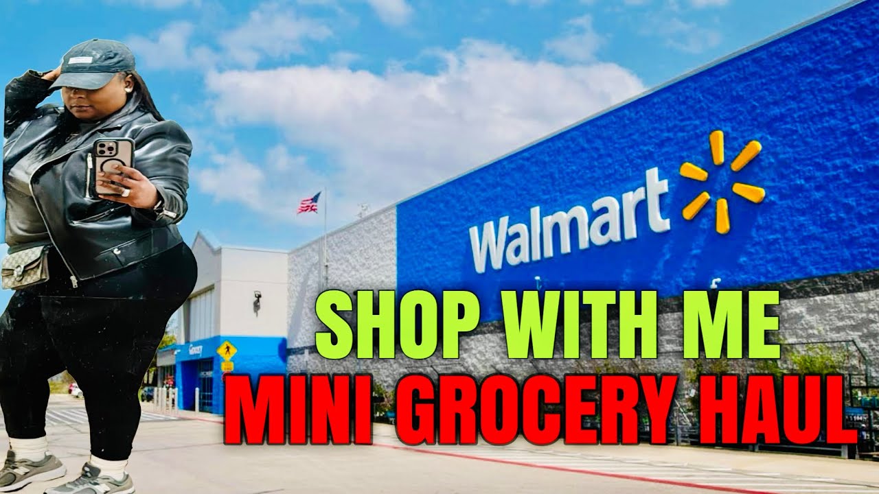 SHOP WITH ME: WALMART MINI GROCERY HAUL - YouTube
