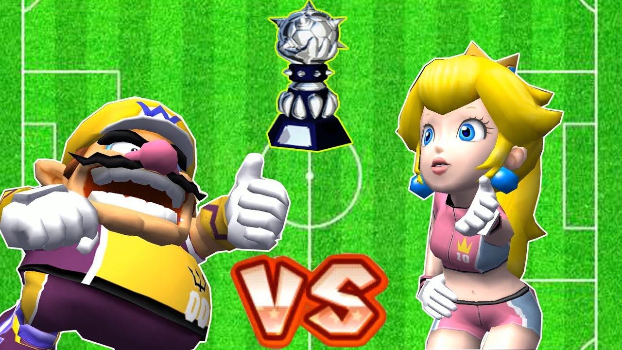 Super Mario Strikers - Wario Vs Peach Round 5 (Professional Difficulty ...