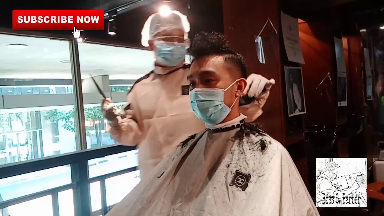 Ep.9 Barbershop New Normal // PPE and disinfect ( Boss G. Barber ...