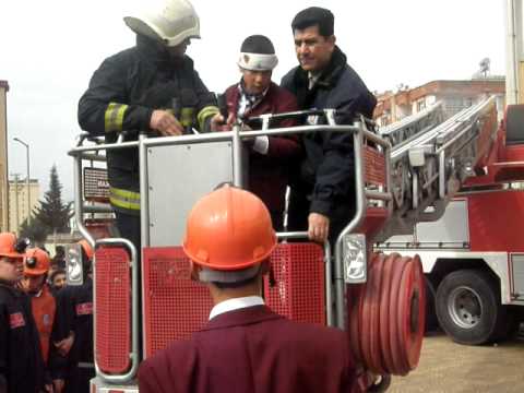 Acil Kurtarma - Yangın Tatbikatı- Necip Fazıl Kısakürek İÖO