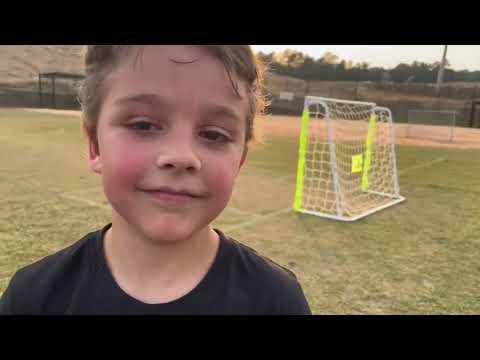 Playing with my friend Elias at soccer practice - YouTube