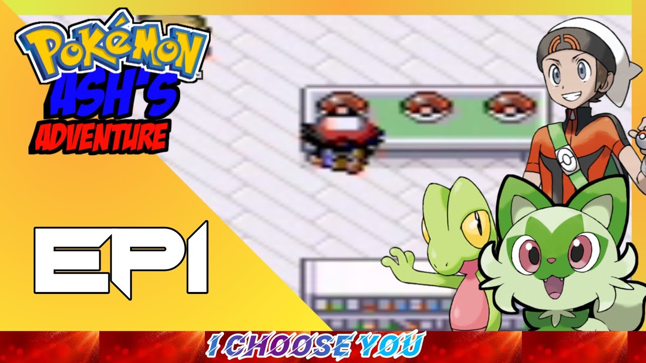 Pokemon Ash's adventure ep 1 #gba #gameplay - YouTube