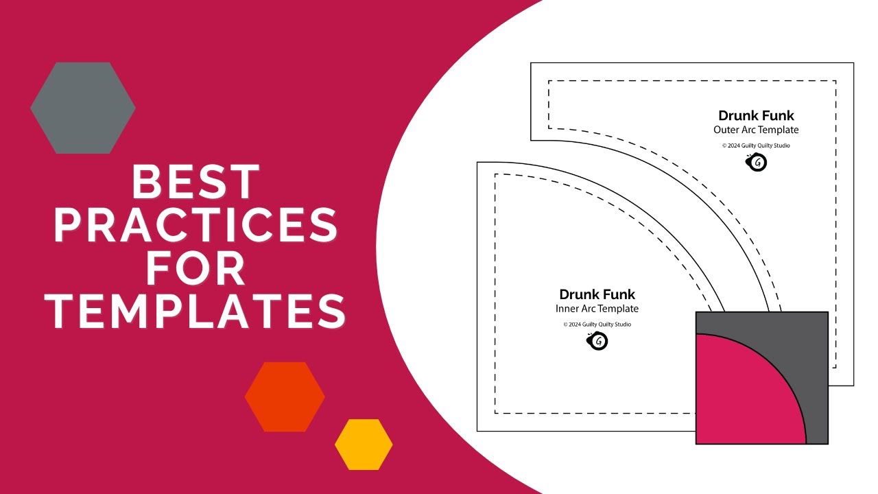 Best practices for quilt pattern templates - YouTube