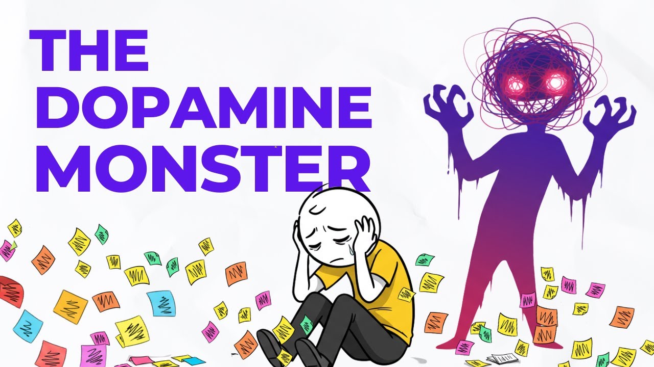 This is WHY YOU CAN'T STOP PROCRASTINATING (dopamine trap explained ...