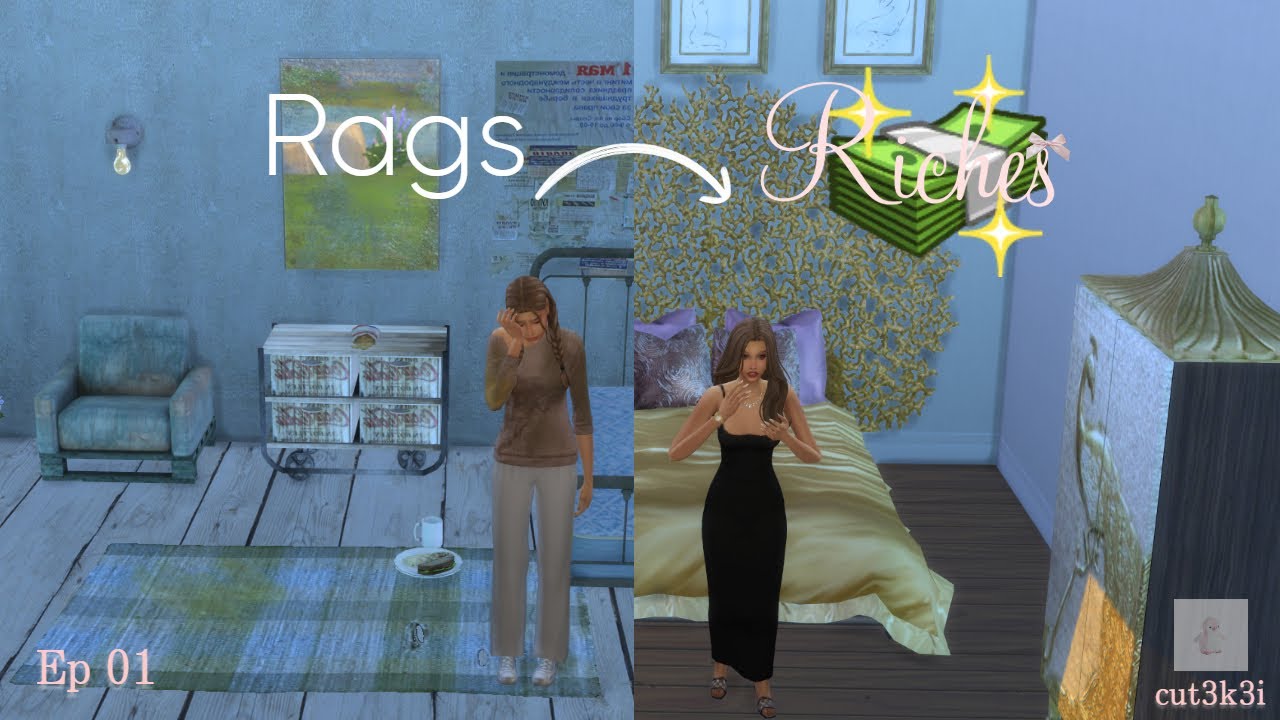 Rags to Riches Ep01 |A Sims 4 Story| - YouTube