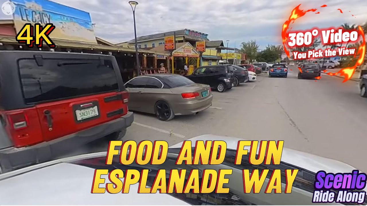360° VR - Driving in Nassau, Bahamas - Esplanade Way - YouTube