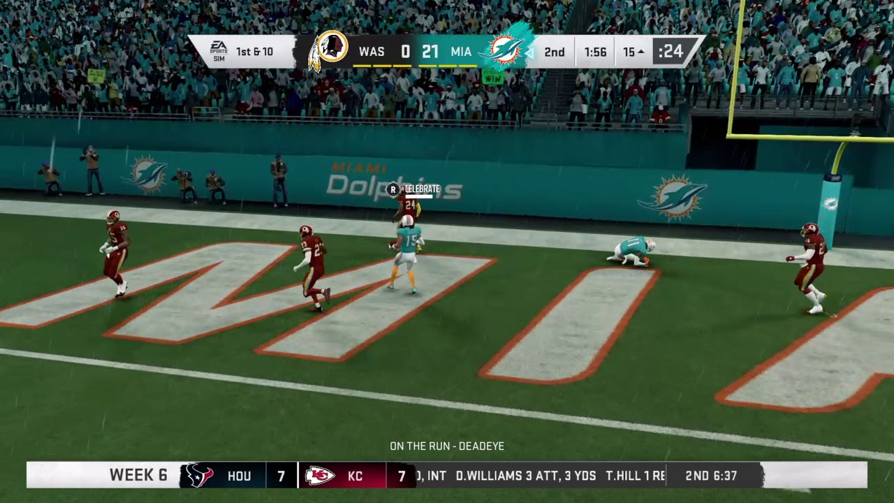 Madden NFL 20 Mia vs Was V (5 of 13) - YouTube