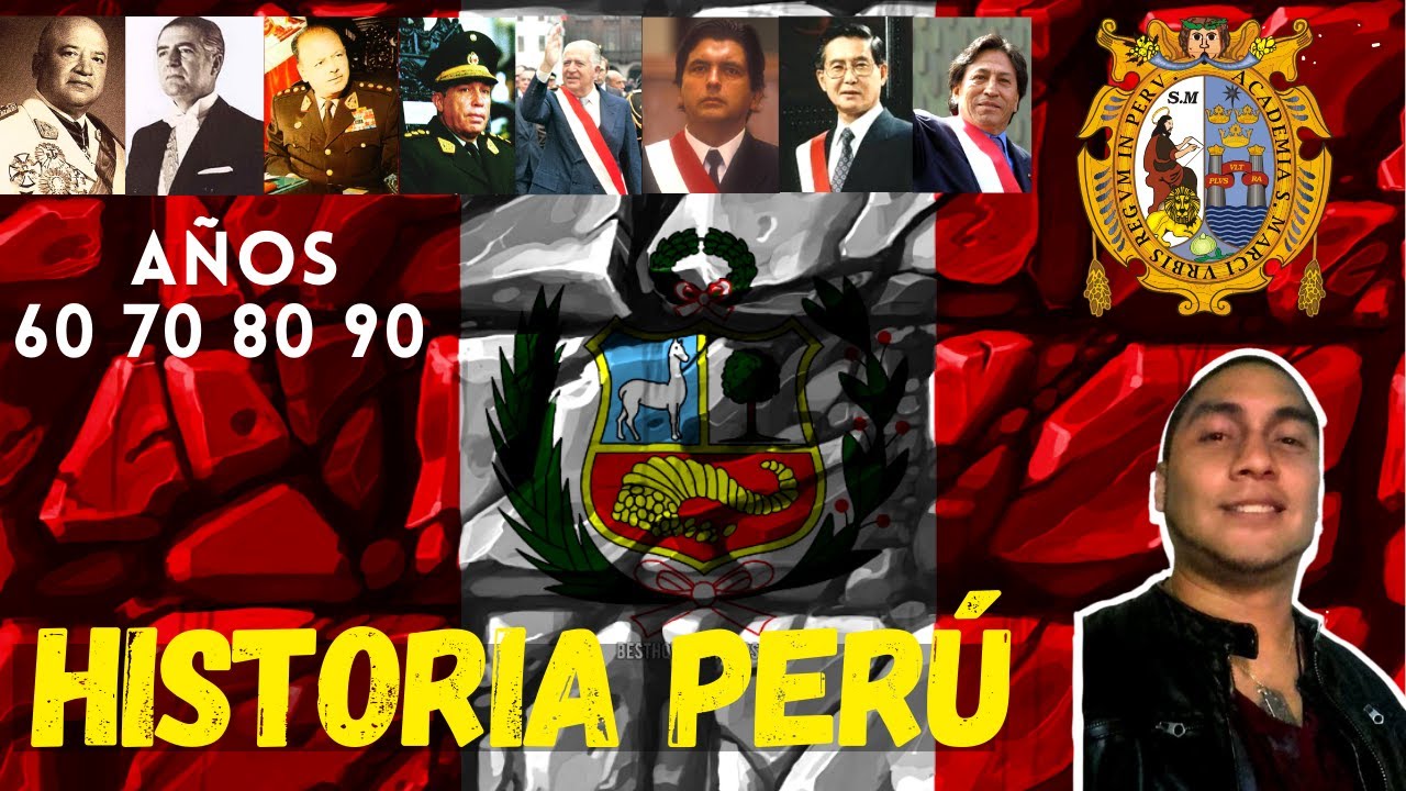 🔴 HISTORIA DEL PERÚ Años 60, 70, 80, 90 🇵🇪 Aprende con ejercicios Deco ...