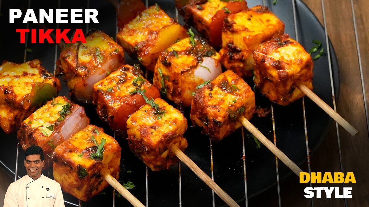 Easy 5 Minutes Paneer Tikka Recipe in Tamil | CDK 1259| Chef Deena's ...