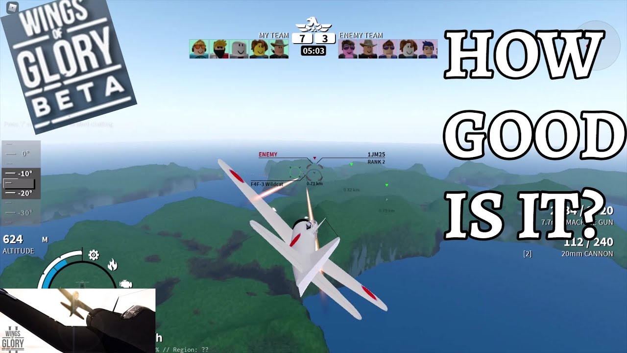 Trying Out Wings Of Glory In Roblox | Gameplay - YouTube