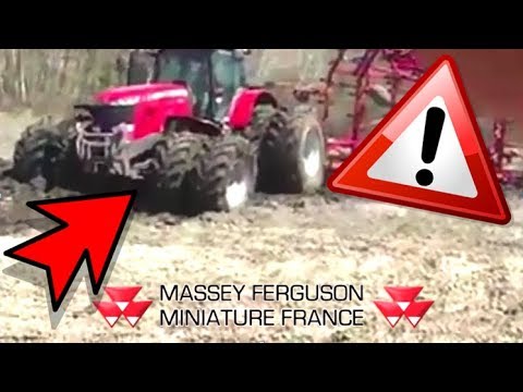 WTF! Ce tracteur énorme est embourbé jusqu'à l'essieu - Fail tractor ...
