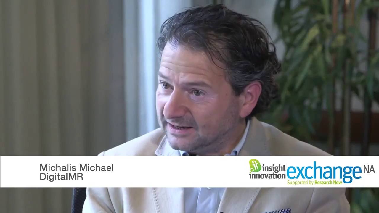 Michalis Michael of DigitalMR interviewed at IIeX NA 2014 - YouTube