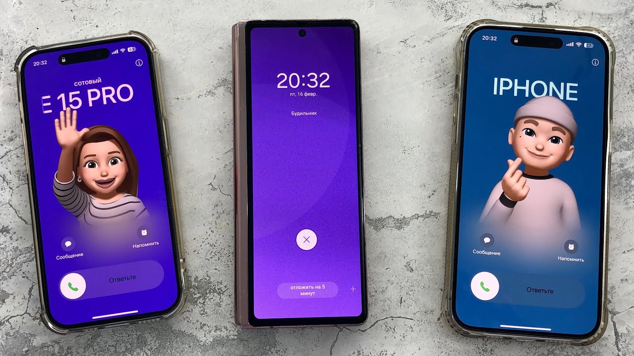 Incoming+ Outgoing Call + Alarm Clock on IPhone 15 Pro +14 Pro Max ...