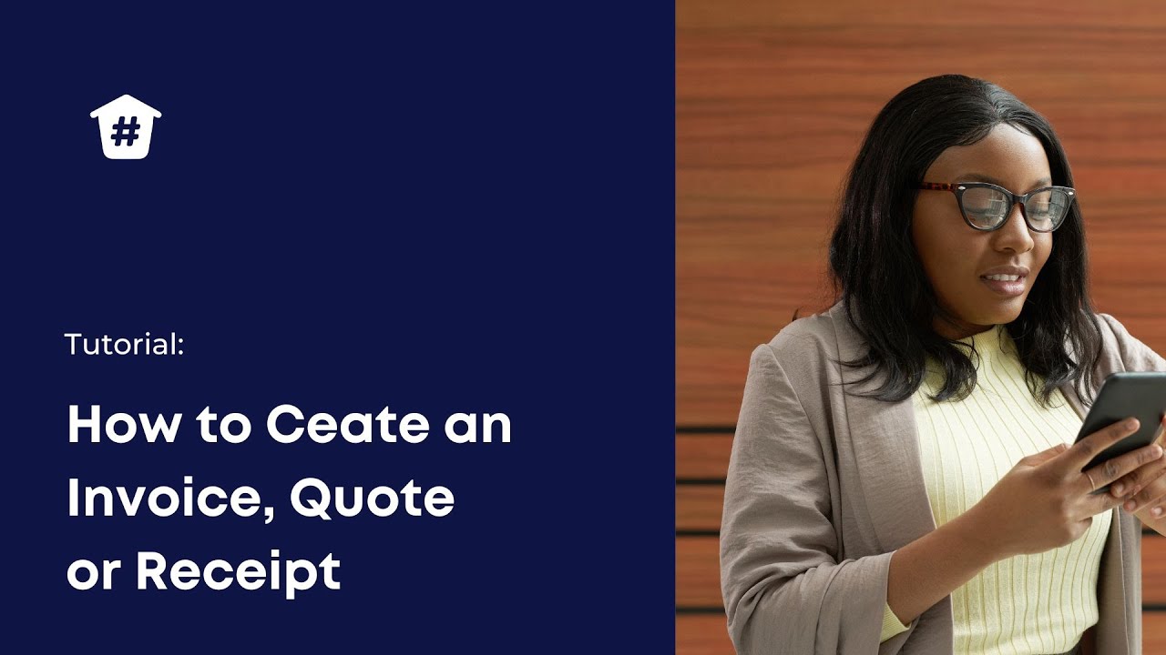 How to Create a Quote, Invoice or Receipt - YouTube