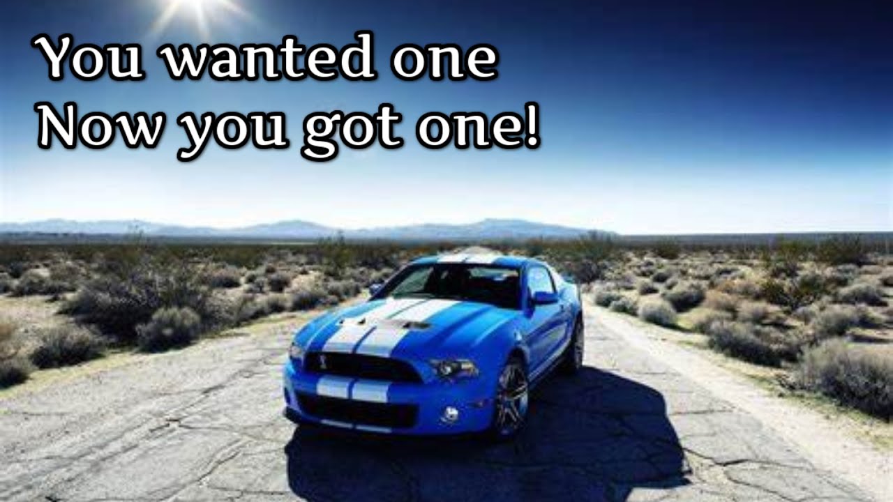 You Want One Now you got one Q An A video - YouTube