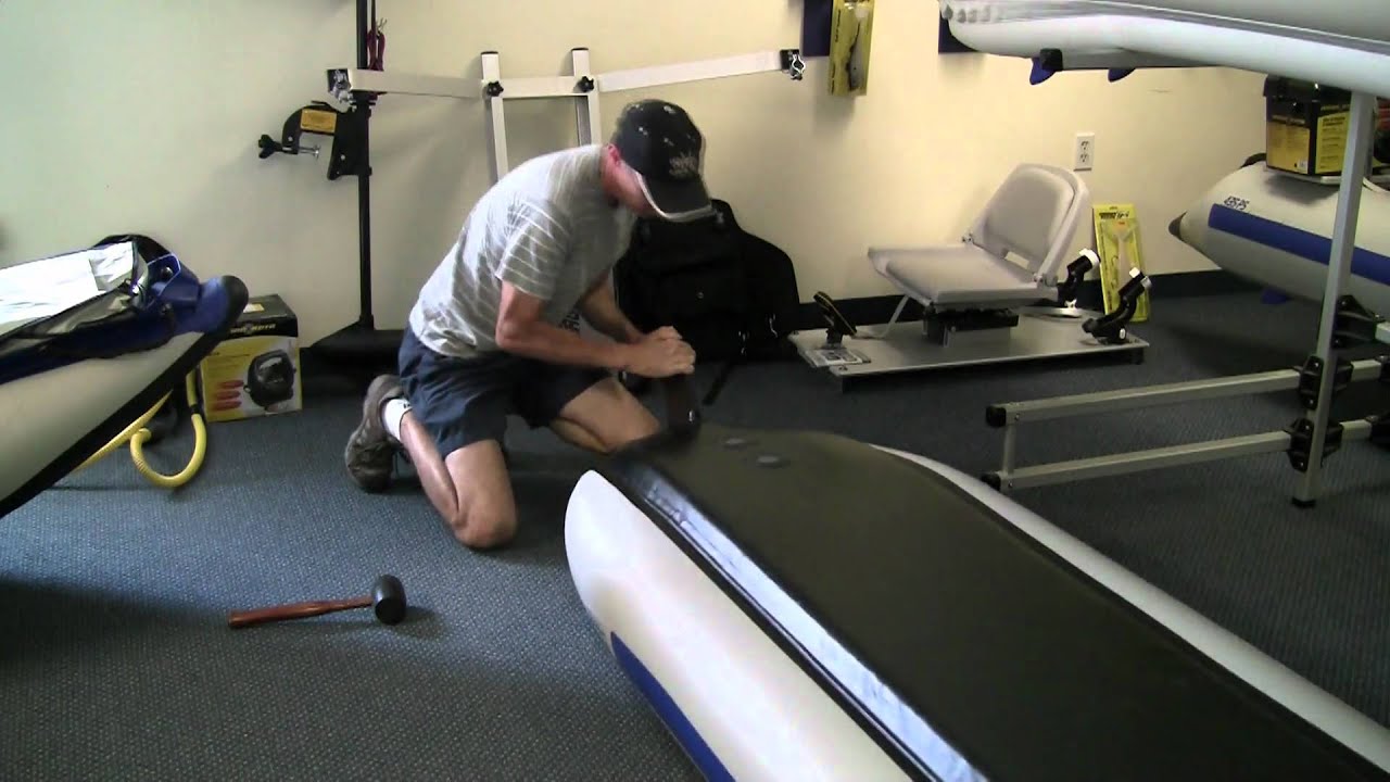 Sea Eagle 385ft Skeg Stability Test - YouTube