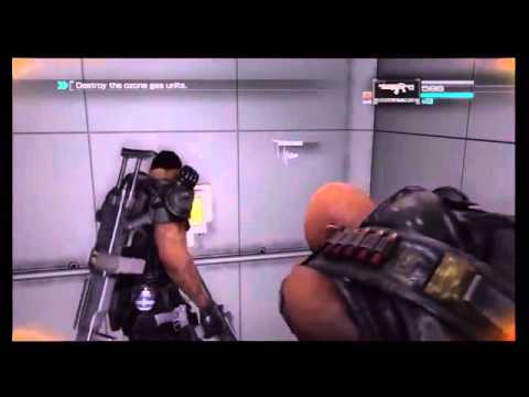 Binary Domain Chap 3 Bad Ground Cain Cutscene, Ozone Gas, Ventilation ...