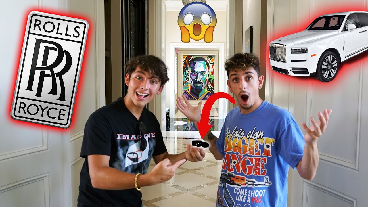 I Got FAZE RUG The CRAZIEST Gift... (ROLLS ROYCE?!?!) | - YouTube